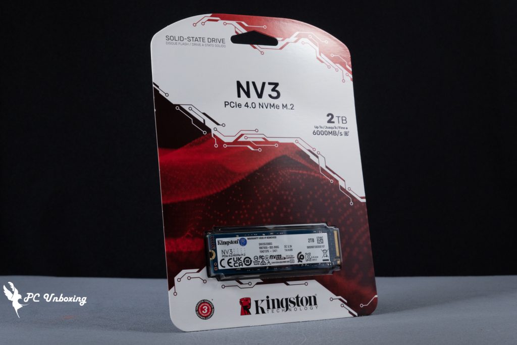 Kingston NV3 PCIe 4.0 NVMe SSD 2TB 開箱評測 - PC Unboxing 電腦硬體開箱媒體網站