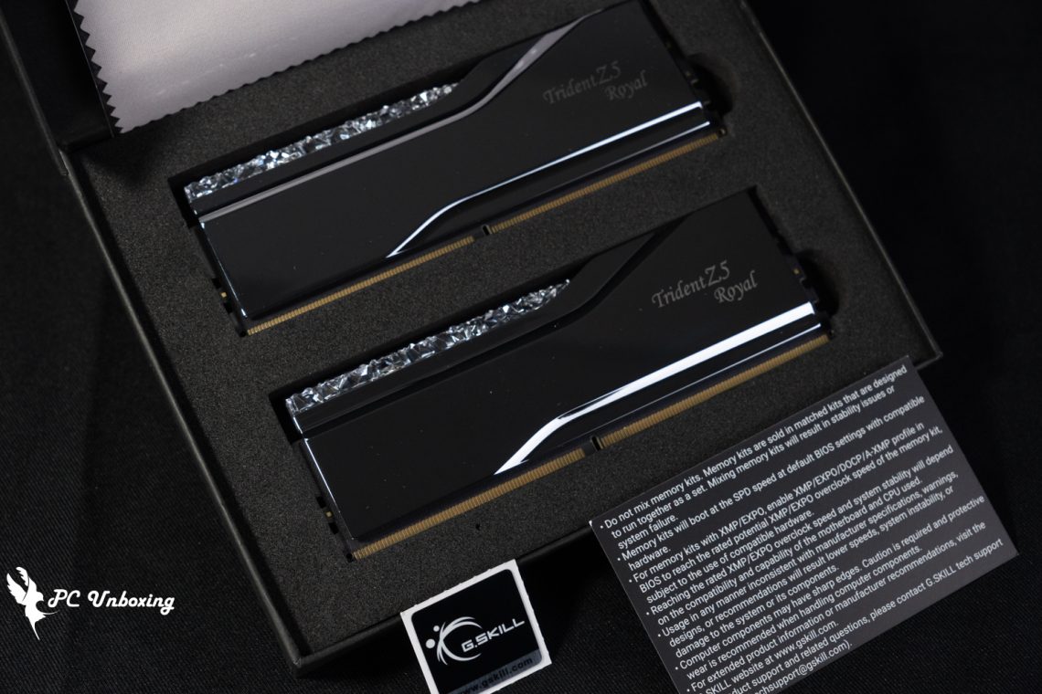 G.SKILL Trident Z5 Royal 皇家戟 DDR5 記憶體開箱評測 - PC Unboxing 電腦硬體開箱媒體網站